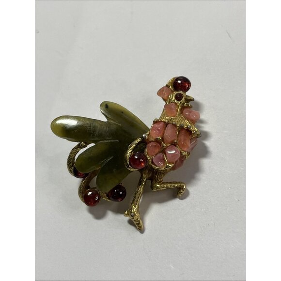 Swoboda | Jewelry | Vintage Swoboda Rooster Chicken Brooch Pin ...